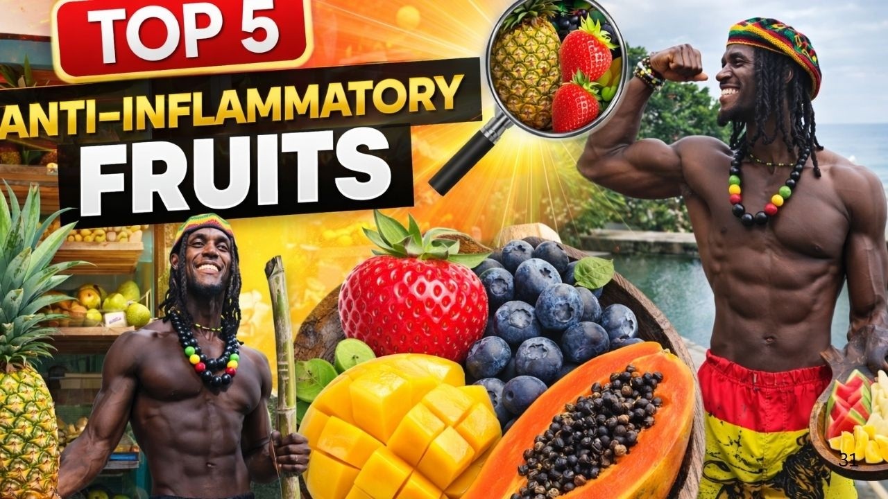 TOP 5 FRUITS THAT HEAL YOUR GUT INFLAMMATION FAST! | HERE'S WHY