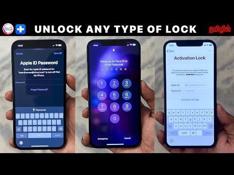 How to unlock iPhone without password / remove apple id 2023 @TechAppsTamil
