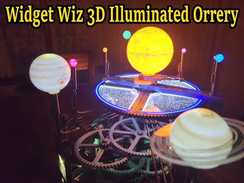 Widget Wiz 3D Illuminated Orrery