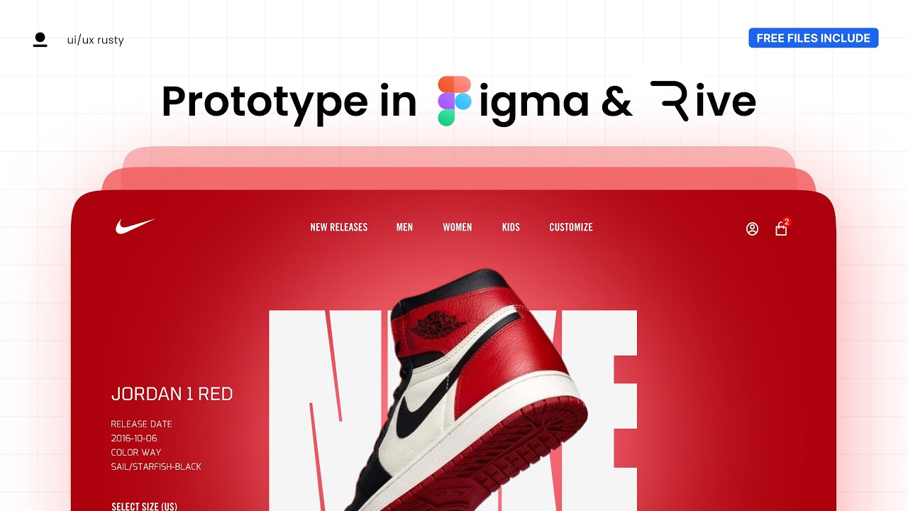 Rive and Figma Tutorial: Nike Slide Carousel Animation Prt2