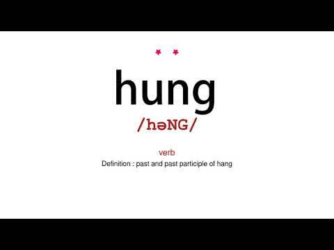 How to pronounce hung - Vocab Today