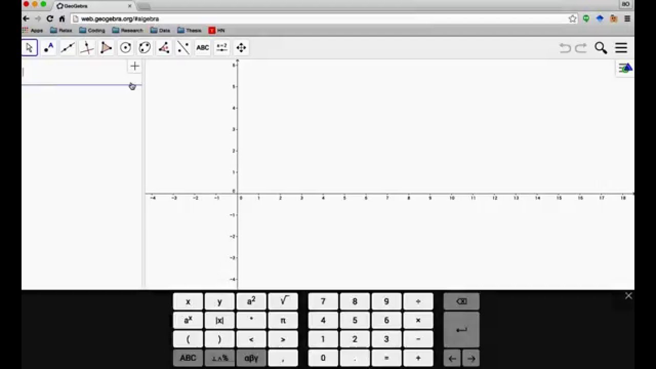Geogebra : A demonstration program to link geometry and algebra.
