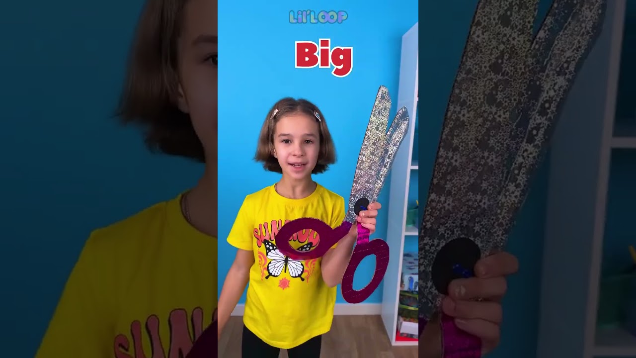 🌟 Explore the World of Sizes: Big vs Small Fun! #kidsplay #learningfun