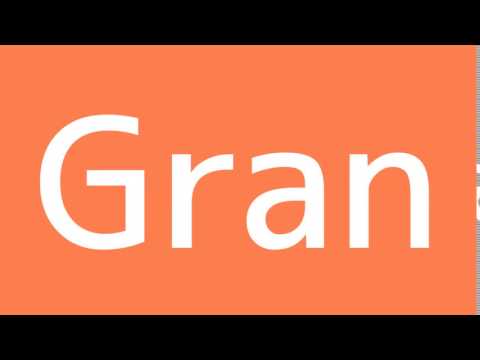 How to say Large in Spanish