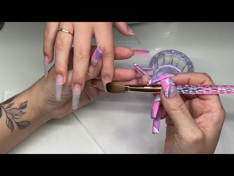 Step by Step Acrylic Nails Tutorial