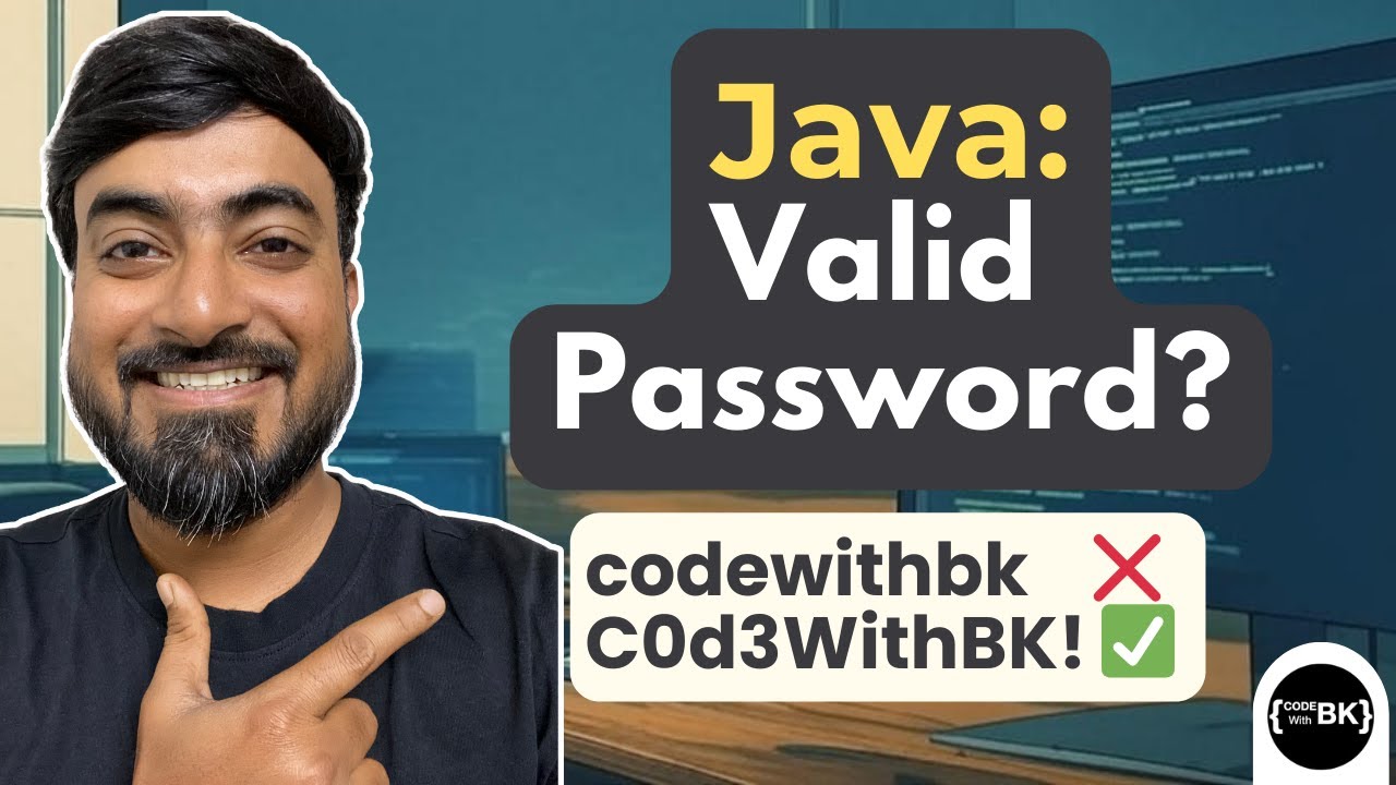 Java Program to Validate a Password