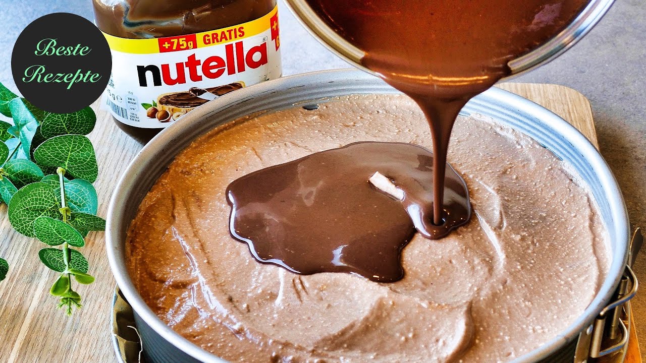 NUTELLA TORTE – Einfache Rezepte