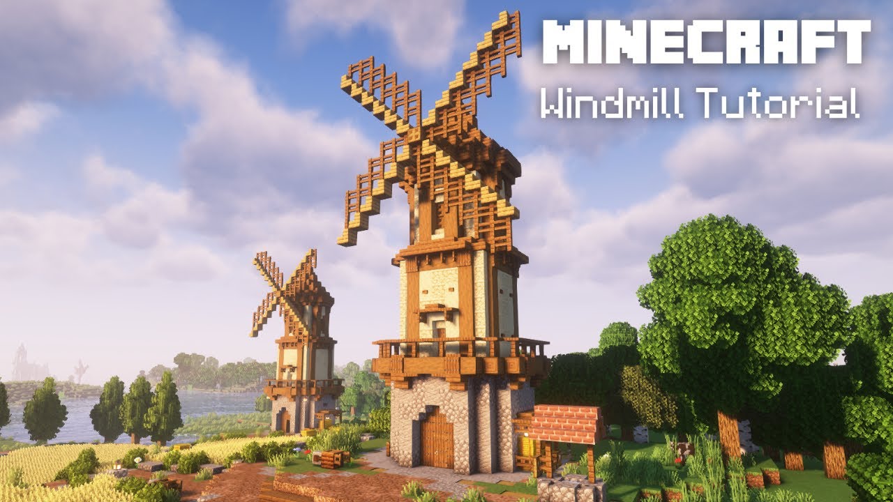 Minecraft: How to build a Medieval Windmill | Minecraft Tutorial - Minecraft Builders