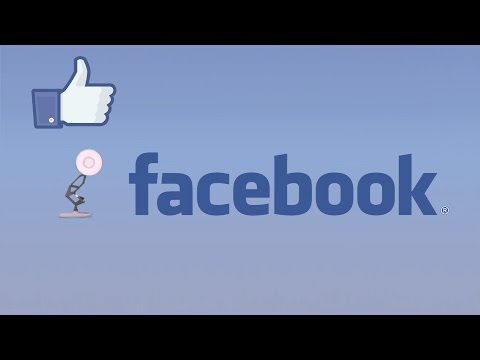 Facebook Logo Spoof Luxo Lamp