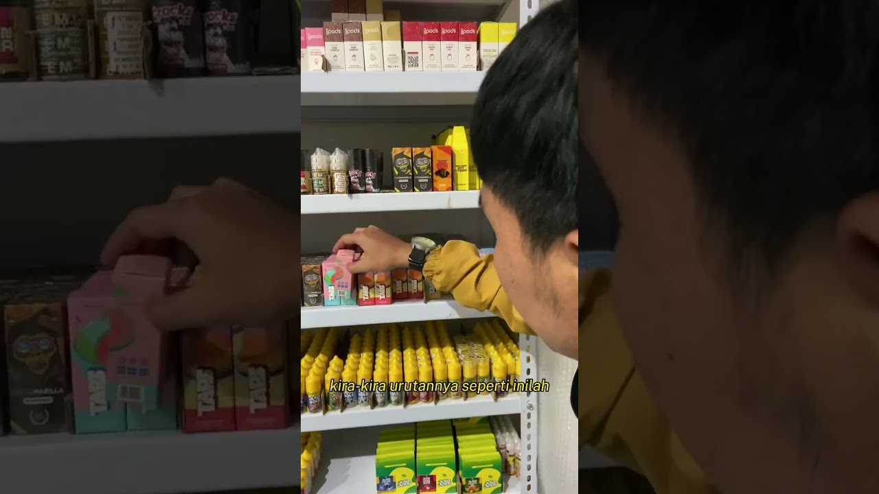 Daily vlog seoarang sales merchandising di Hexjuice 🛒