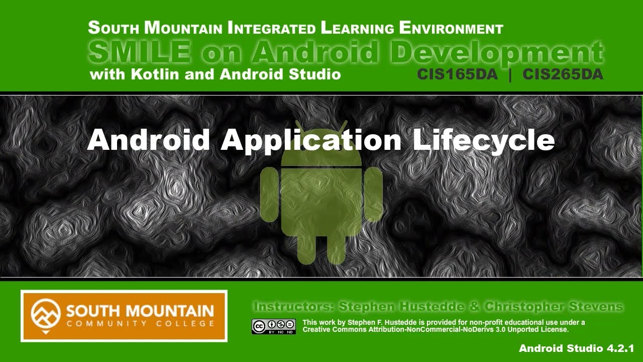 Android 03M - Android Activity Lifecycle