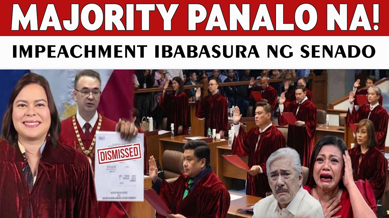 🔴LIVE NOW:Senate Articles of Impeachment VP Sara no Basis Majority VS Minority Lost House Justice