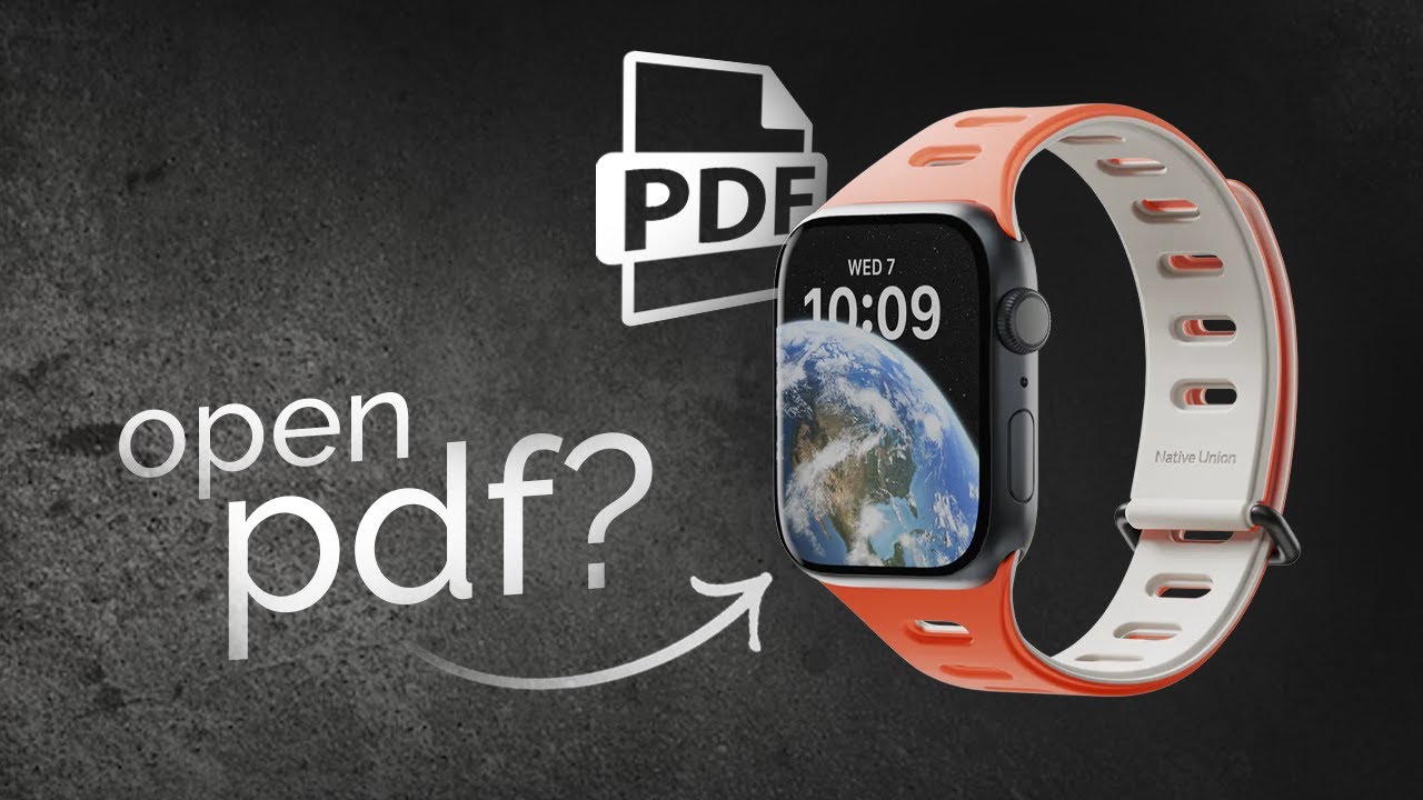 Can We Open PDF in Apple Watch? (explained)