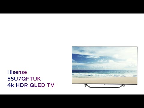 Hisense 55” Smart 4K Ultra HD HDR QLED TV with Amazon Alexa | Product Overview | Currys PC World