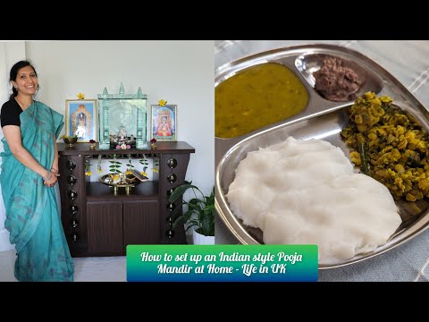 Pooja Room Mandir Home Temple | North Karnataka recipes | Life in UK