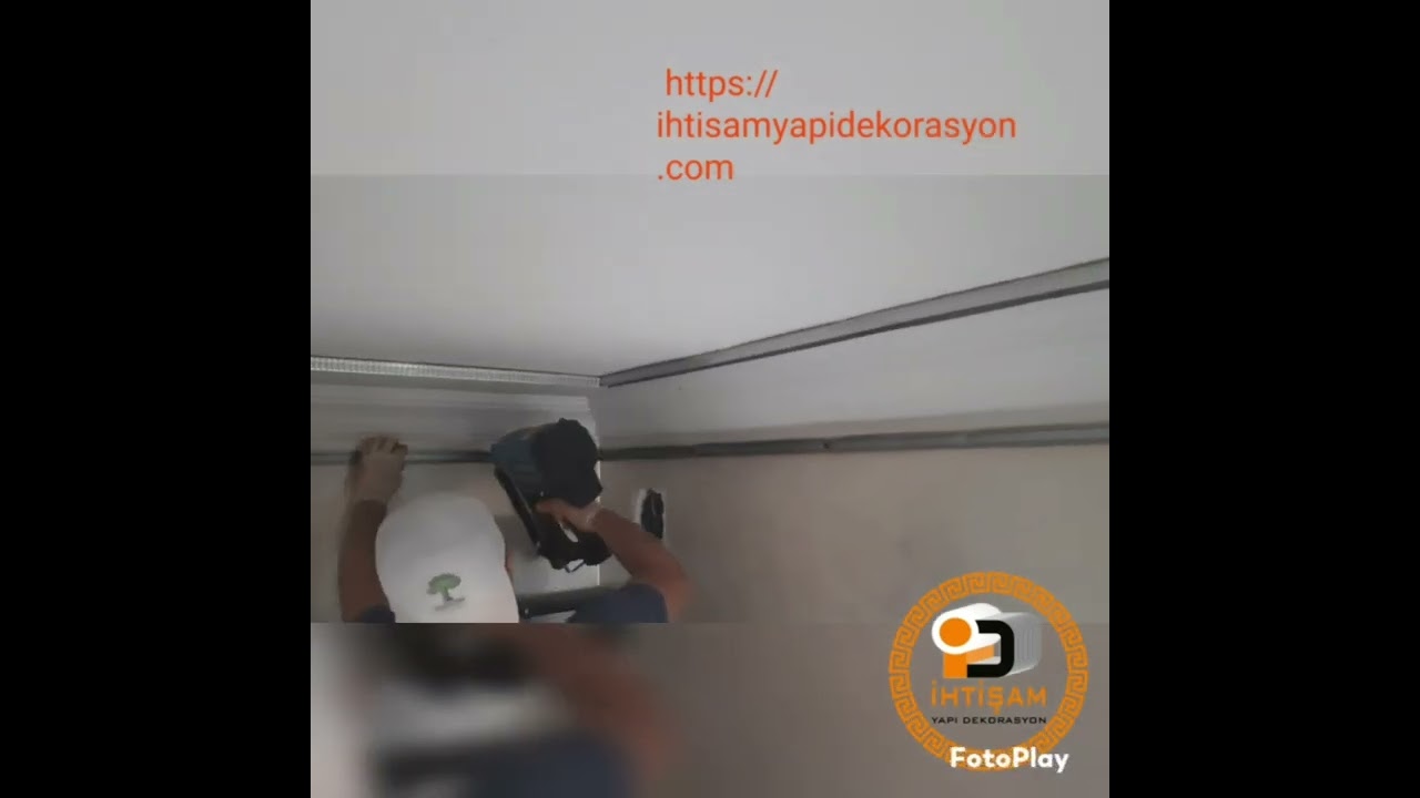 tavan u montajı Alçıpan Asma Tavan uygulaması