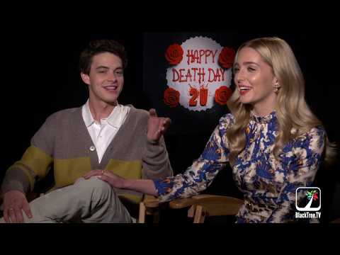 Happy Death Day 2U: Jessica Rothe and Israel Broussard