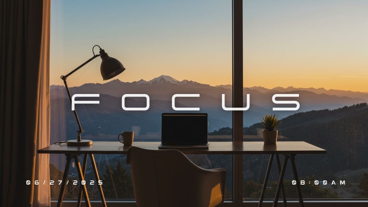 FOCUS | Beats to Maximize Productivity | Ultimate Workflow