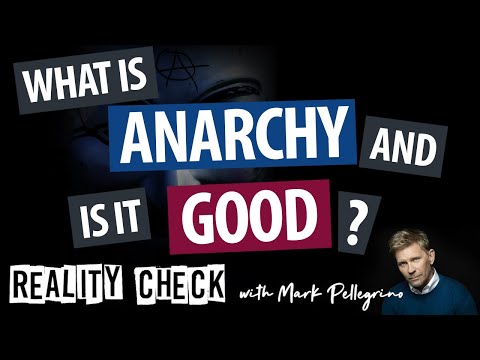 What is anarchy and is it good? #anarchy #realitycheck