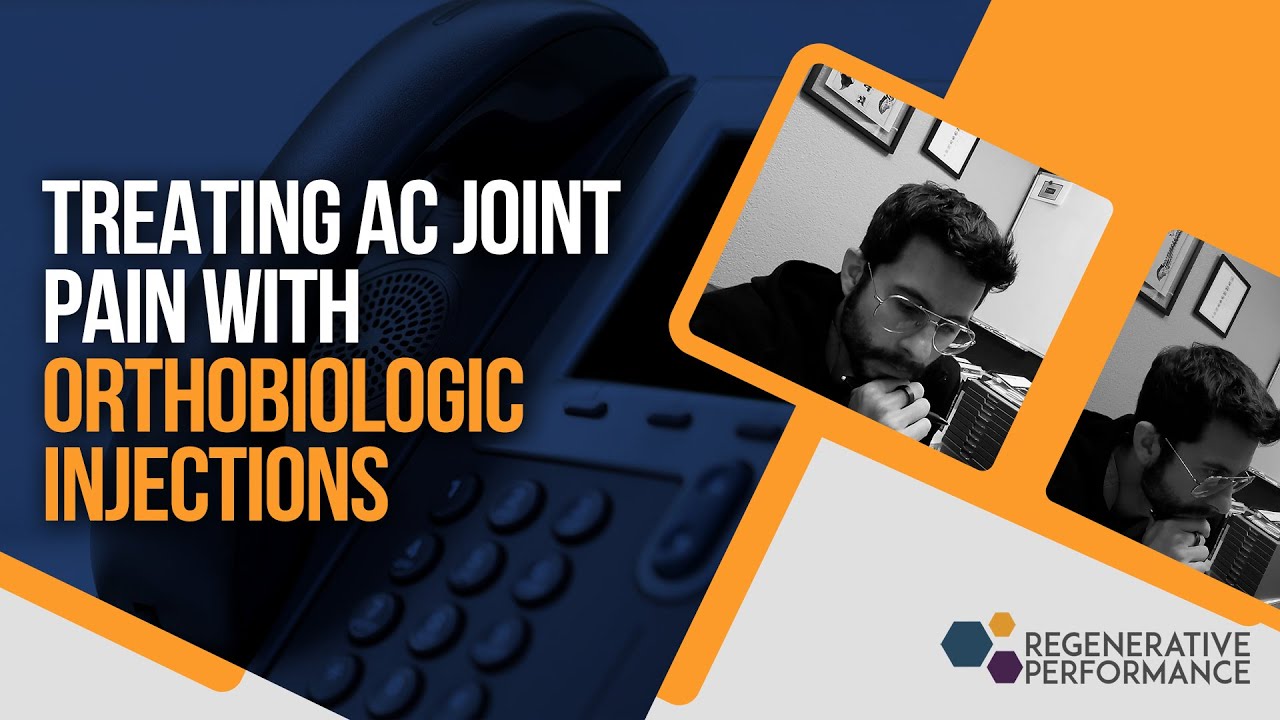 Treating AC Joint Pain with Orthobiologic Injections