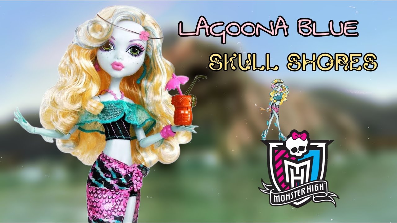 Monster High | Lagoona Blue Skull Shores Doll Review!!💀🏝