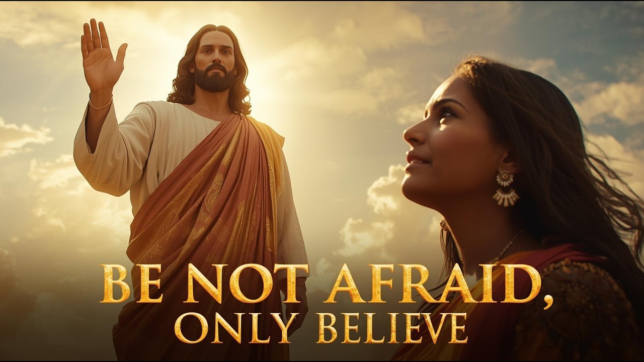 Jesus Said: Be Not Afraid, Only Believe ✨  Mark 5:36
