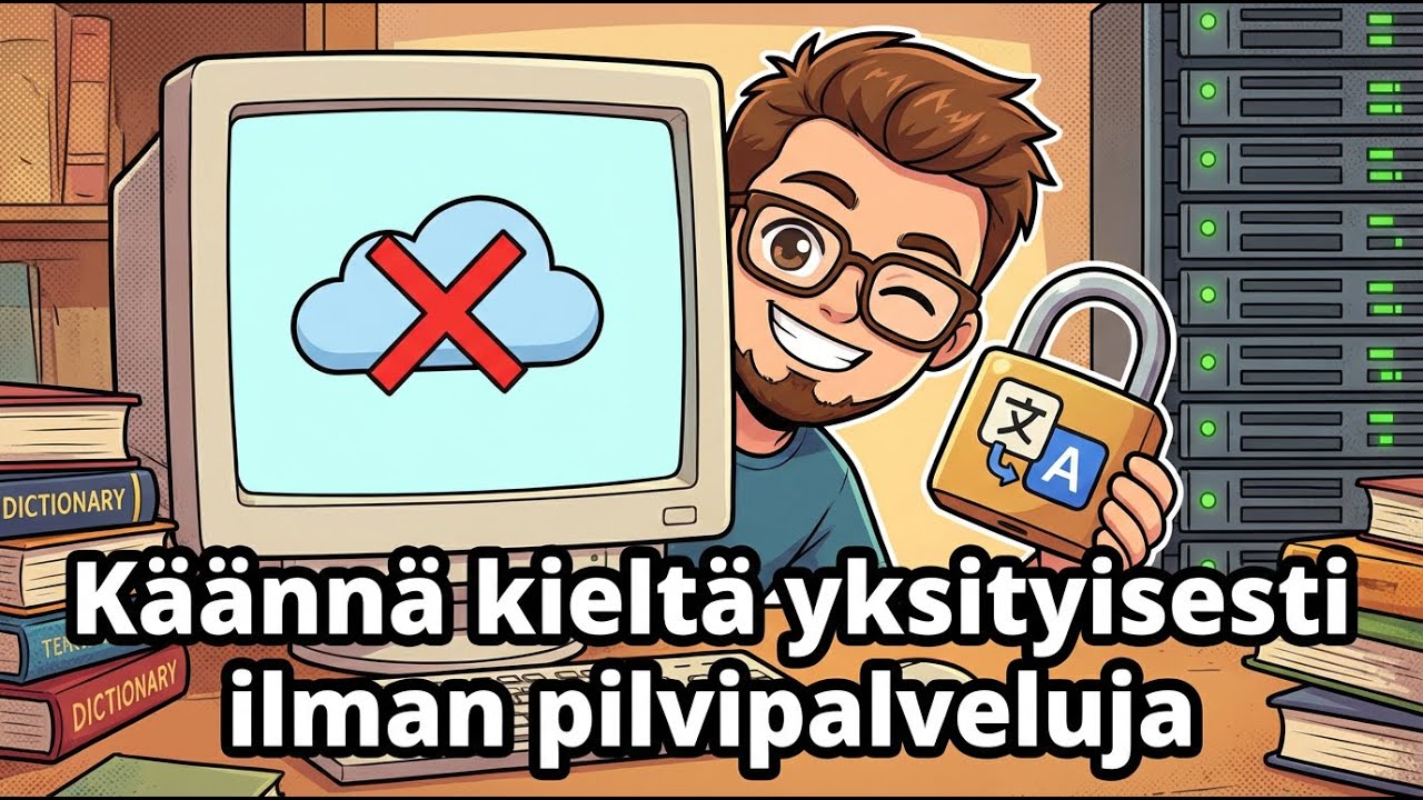 Näin käännät tekstiä eri kielille nopeasti ja yksityisesti ilman pilvipalveluja!