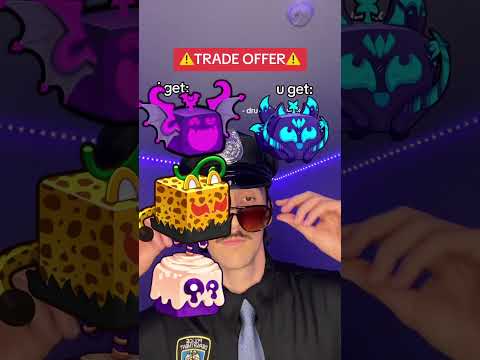 Trading Kitsune Fruit For Leopard, Dough and Shadow Fruit | Blox Fruits Trading
