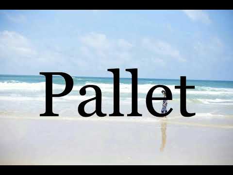 How To Pronounce Pallet๐๐๐๐๐๐Pronunciation Of Pallet