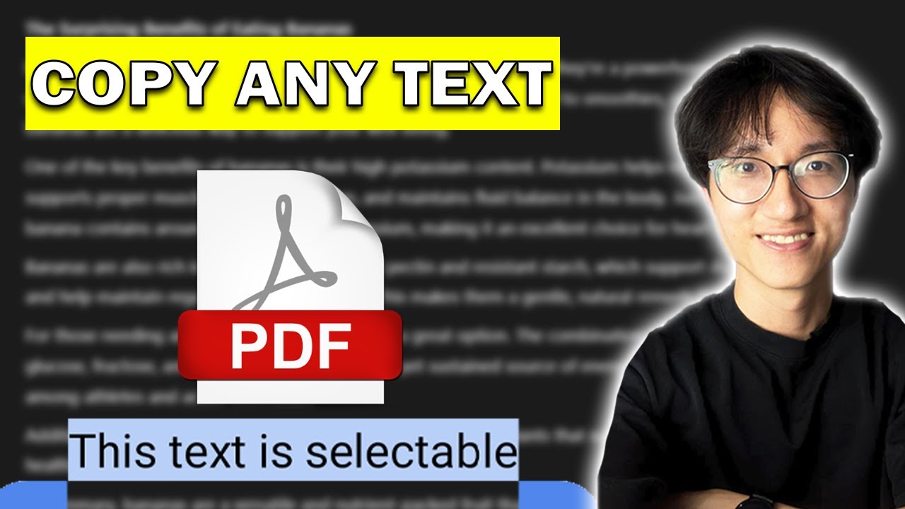 How to Copy Text from a PDF when Copy/Paste Don't Work!