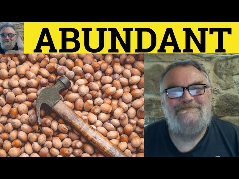 🔵 Abundant Meaning - Abound Definition - Abundance Examples - Root Words Abundantly Abundance Abound
