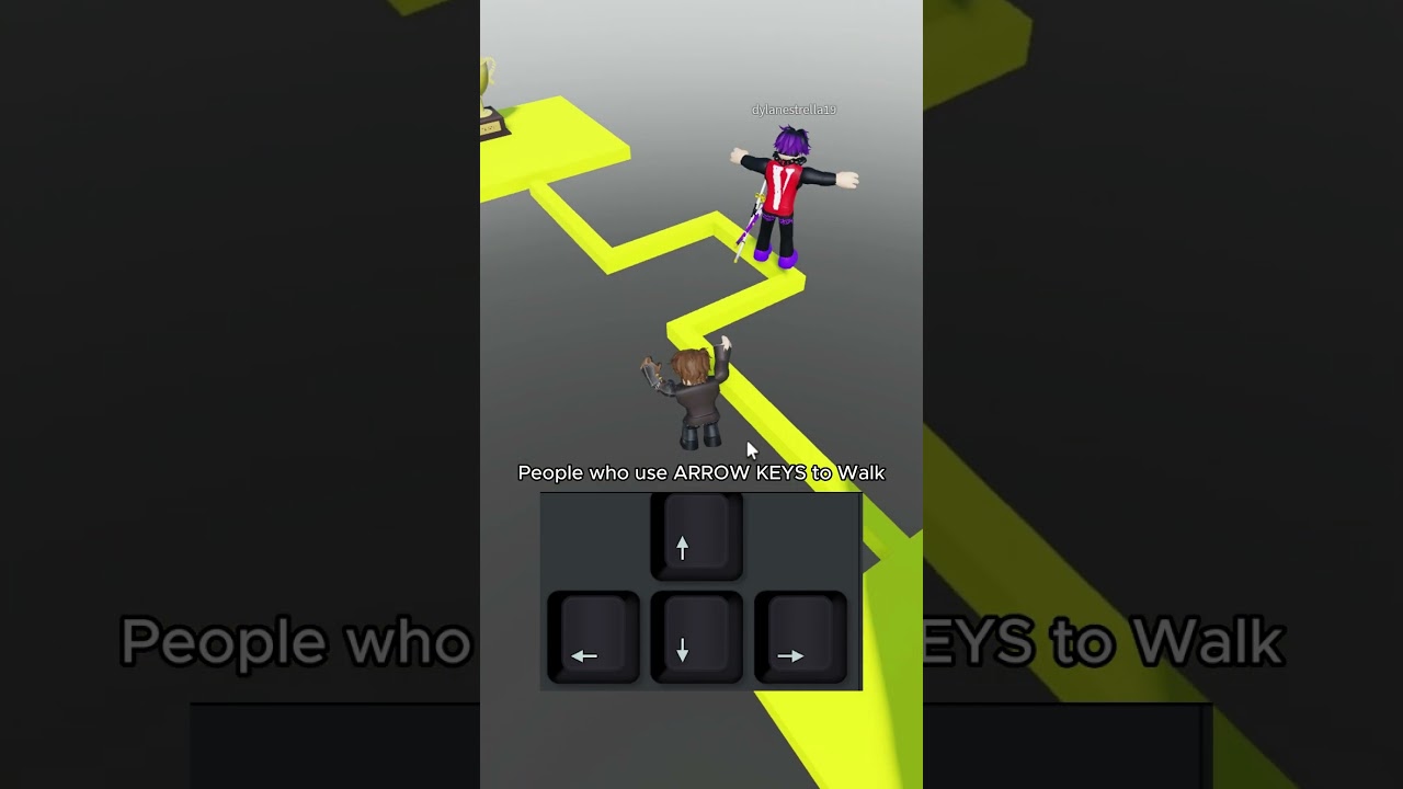 Do you use Arrows or WASD to Walk?