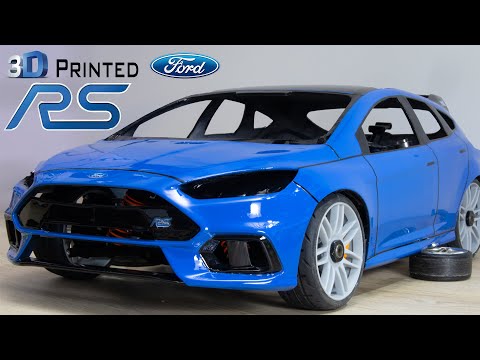 3D Printed 8th scale ford focus rs part2/how to design printable model in SketchUp/ Scale Addiction