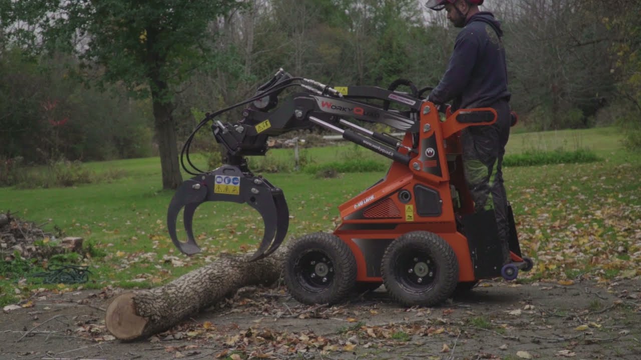 UniForce, Worky Quad, Mini Skid Steers, SSQ From Cast Loaders