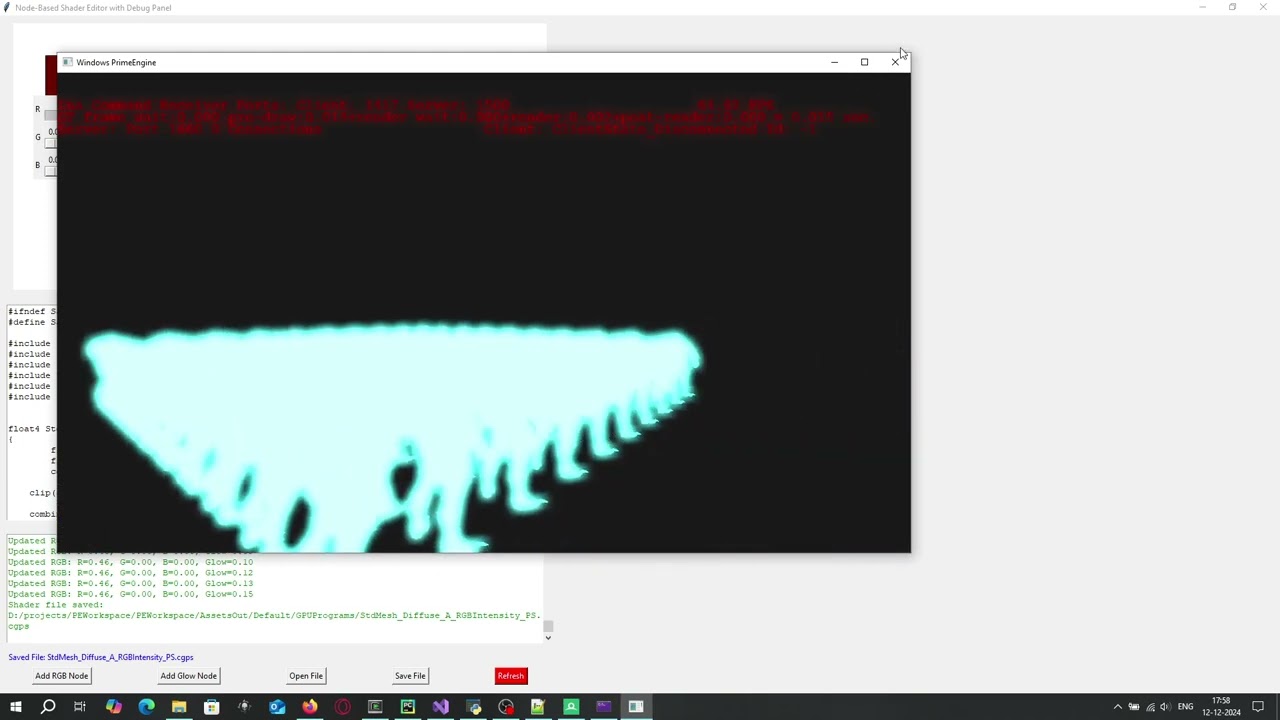 Final Version of Node-based Shader Editor