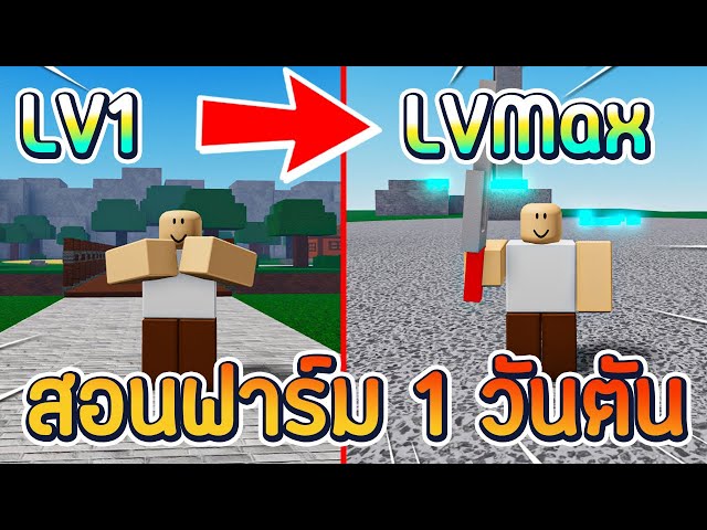 Roblox Two piece #1 สอนฟาร์มเลเวล LV.1 - LV.MAX ภายใน 1 วัน ไม่ต้องใช้ผลโอเปะ (ope) | วิดีโอครี ...