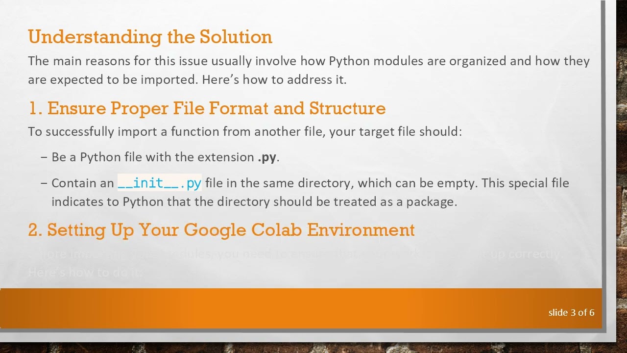 Calling a Function in a Different Python File Using Google Colab
