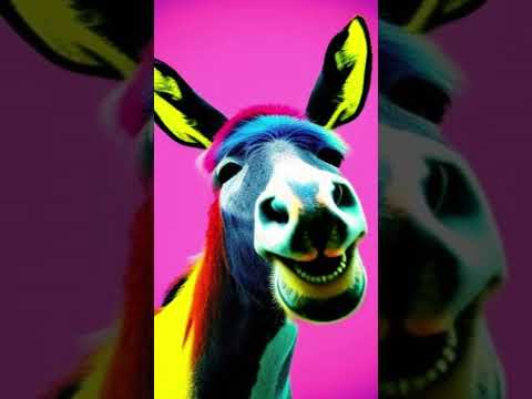 Hee-Haw Harmony: Sounds of Donkeys that Will Warm Your Heart #shorts #donkeys #bray