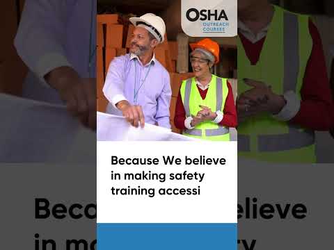 Get careersafe training with OSHAOutreachCourses | OSHA 30 Construction Training | #afterpay