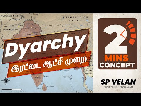 TNPSC Dyarchy | இரட்டை ஆட்சி முறை | 2 mins Concept | Group 1, 2, 4 | SP Velan | Veranda Race