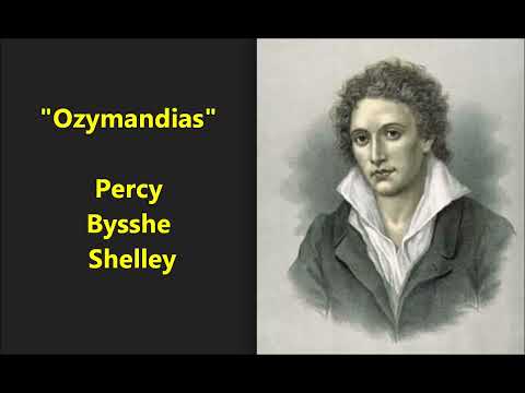 "Ozymandias" by Percy Bysshe Shelley I met a traveller from an antique land Who said: “Two vast..."