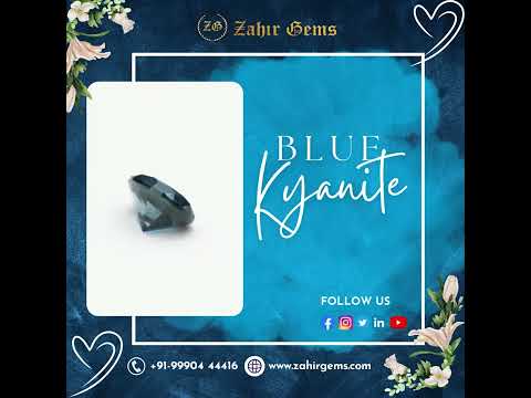 Blue Kyanite A stone for self expression and truth