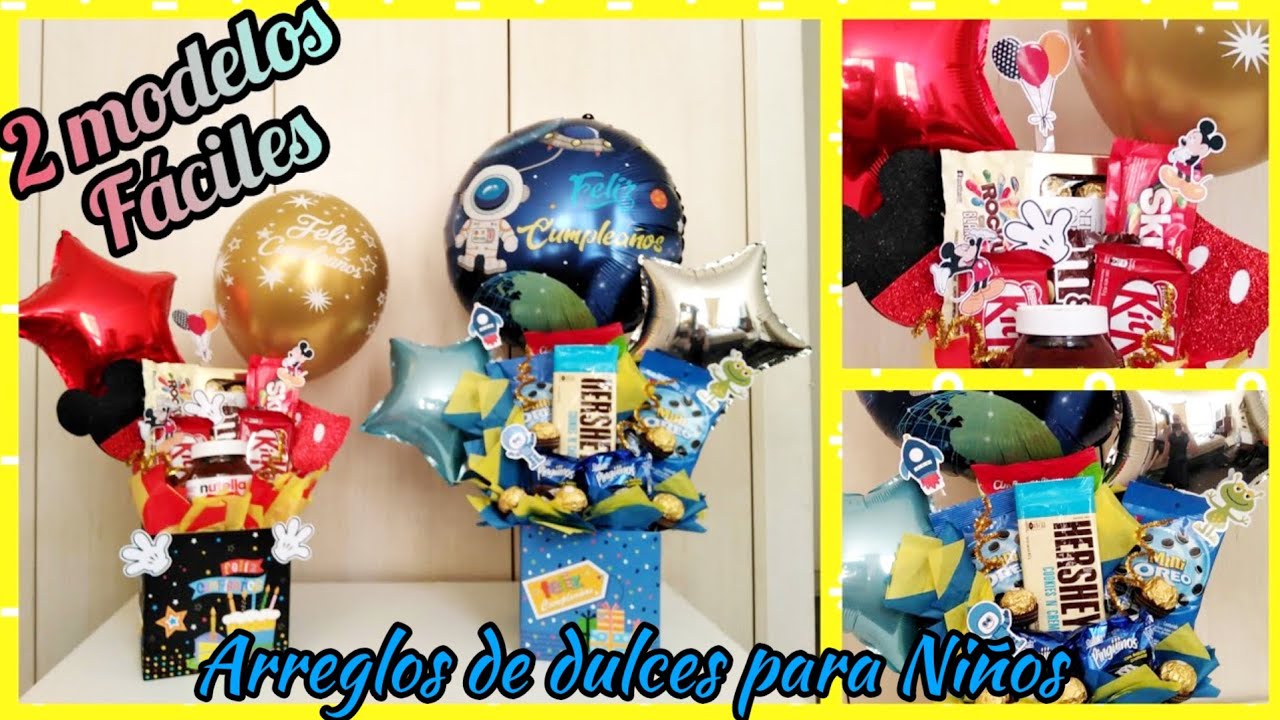 Children's birthday hamper * Children's candy arrangement * Birthday candy arrangement