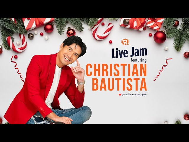 [WATCH] Rappler Live Jam: Christian Bautista