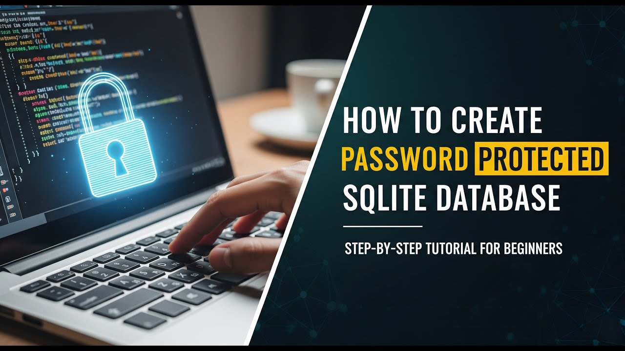 How to Create Password Protected SQLite Database