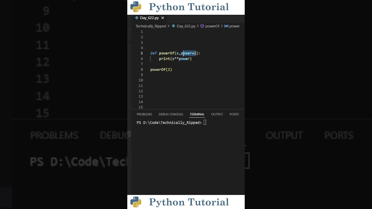 Optional Parameters Explained in 60 Seconds | Python Tutorial