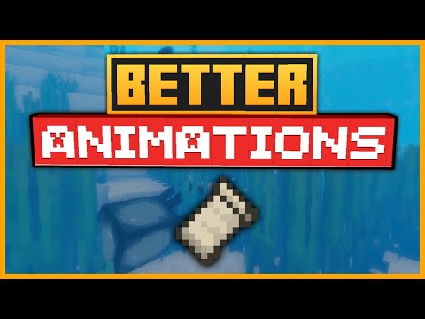 🟨 HOW TO get the BETTER ANIMATIONS MOD - MINECRAFT FABRIC