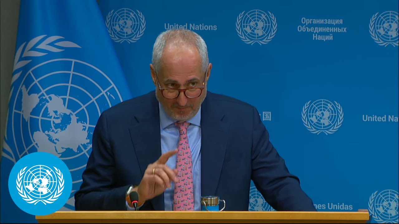 Hurricane Melissa, Palestine & other topics -Daily Press Briefing (29 October 2025) | United Nations
