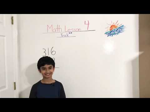 Math Lesson 4 - Multiplying any Digit Number by 12