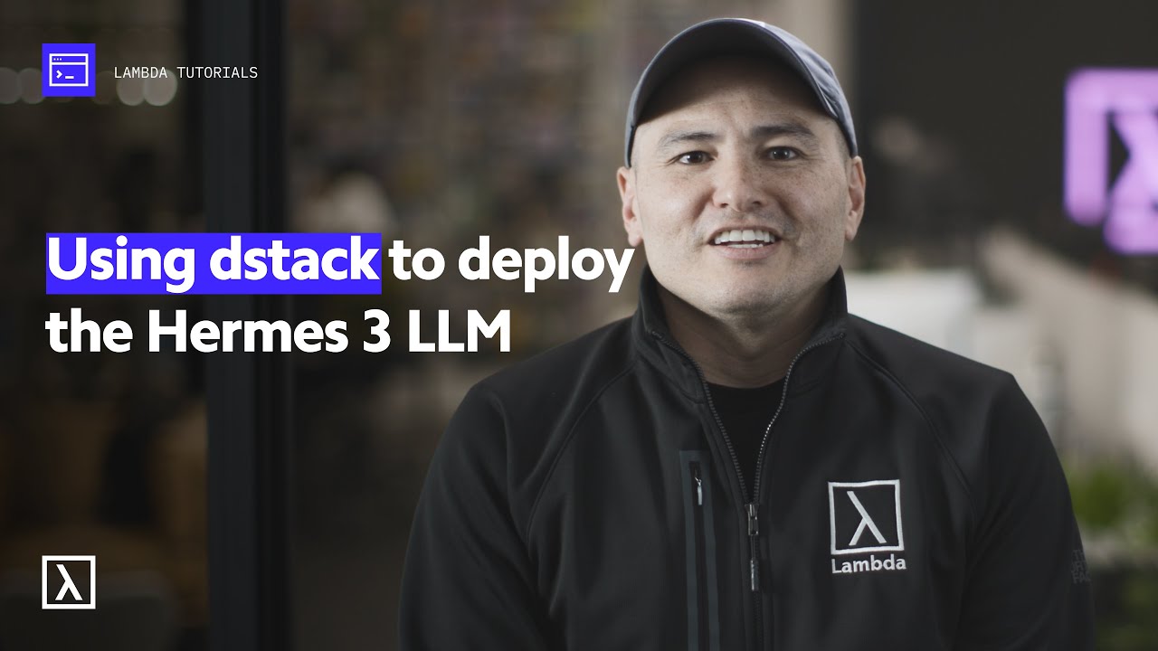 Quick walkthrough: using dstack to deploy the Hermes 3 LLM on Lambda